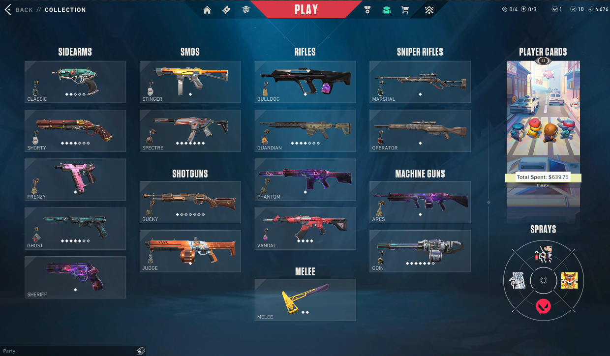 Region NA | Level 43 | 22 Agents | 63 Skins, 5 Knives | Unranked ...
